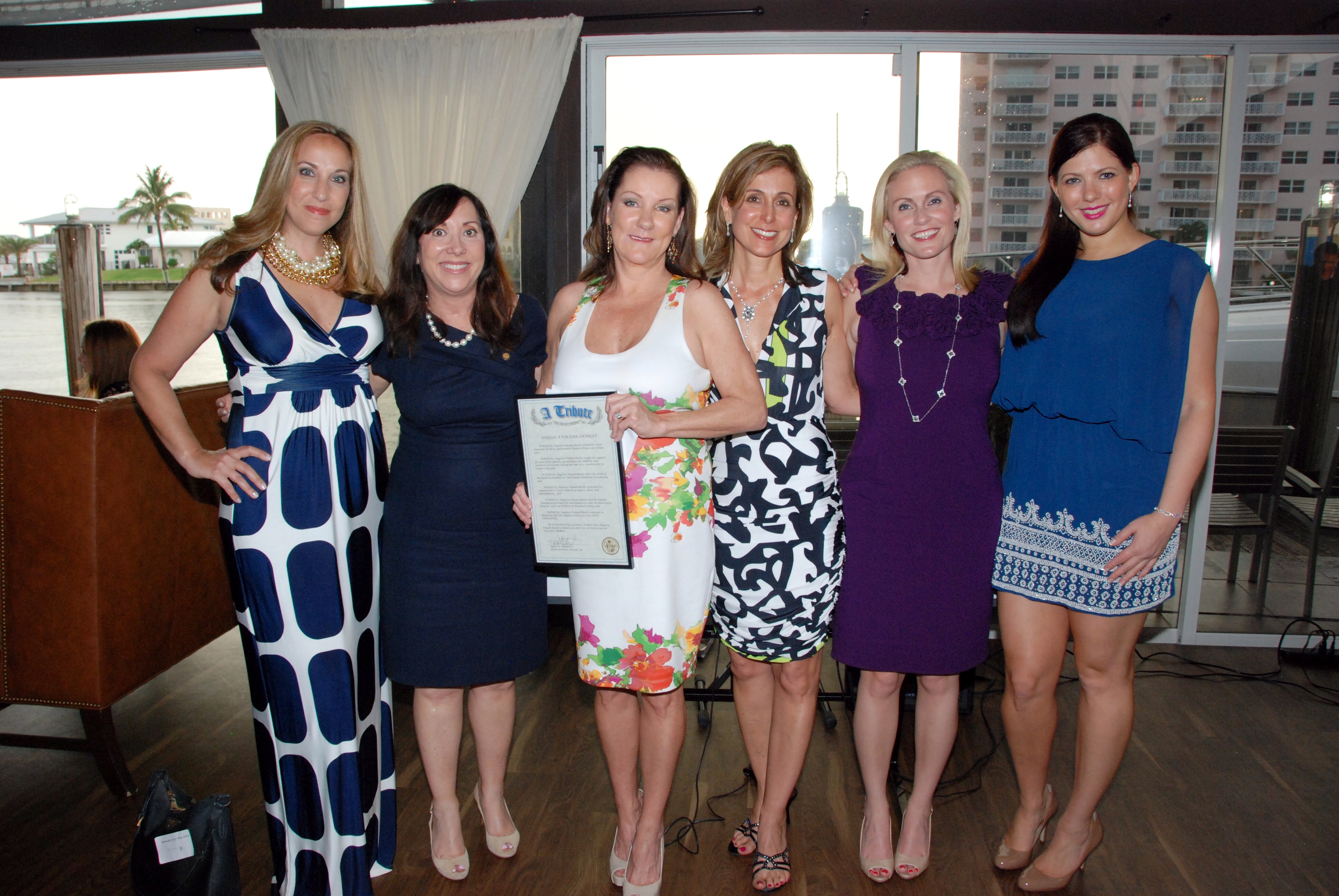 Gia Tutalo-Mote, State Rep Lori Berman, , Honoree Angelica Palank ...