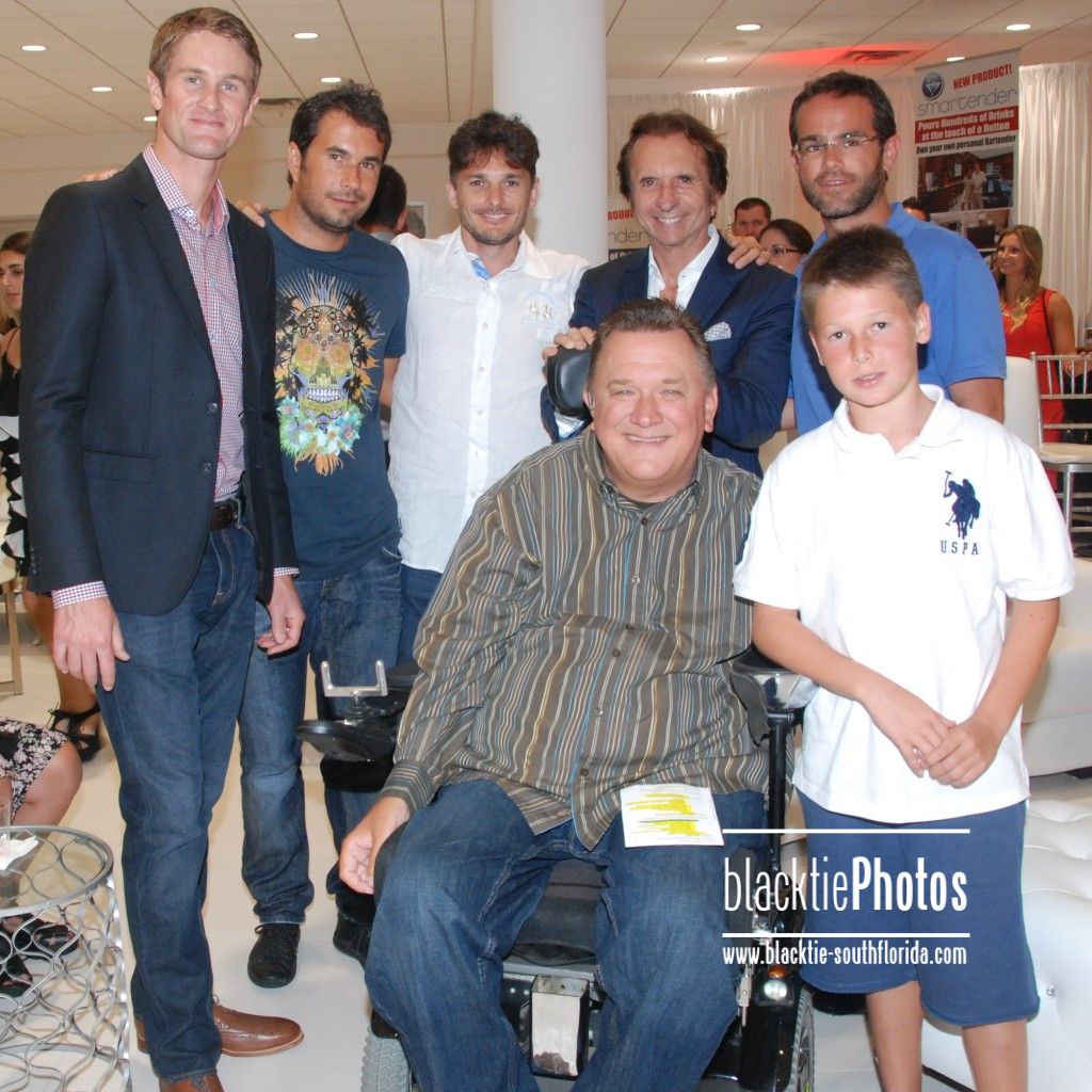 Ryan Hunter-Reay, Enrique Bernoldi, Emerson Fittipaldi, Susan Penrod ...