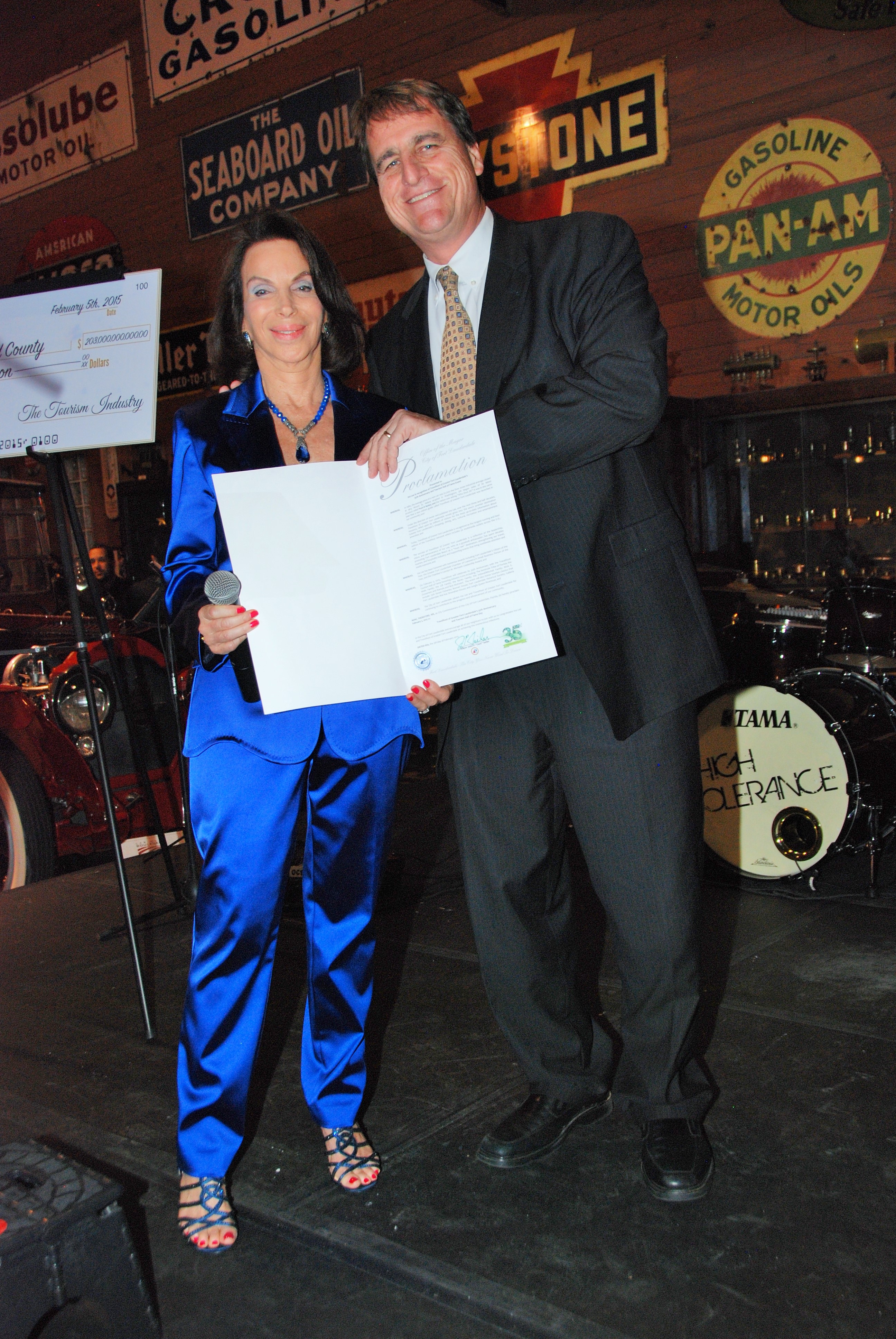 Ina Lee and Jack Seiler, Mayor of the City of Fort Lauderdale; City ...