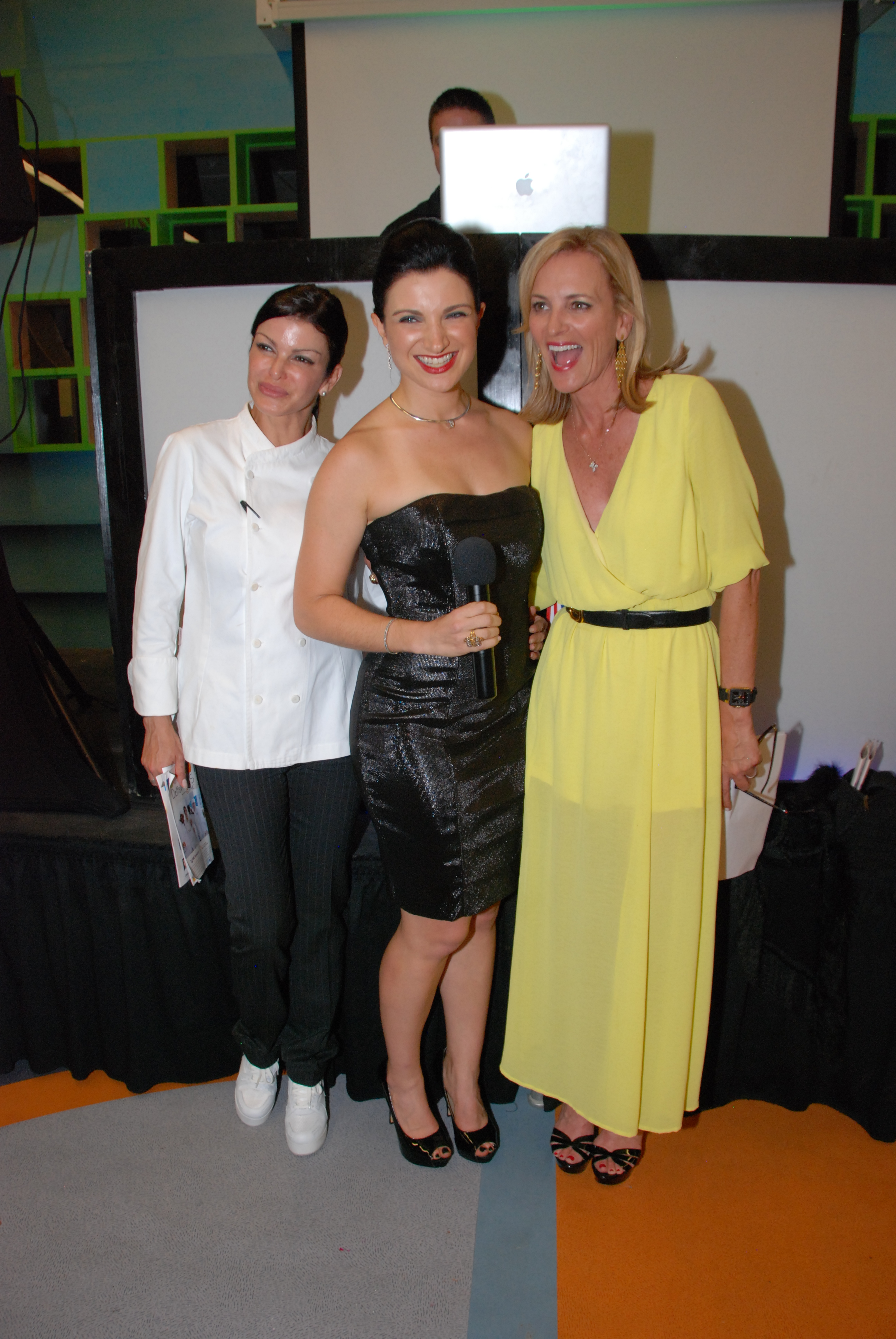 Chef Carla Pellegrino, Heather Geronemus & Lisa Petrillo