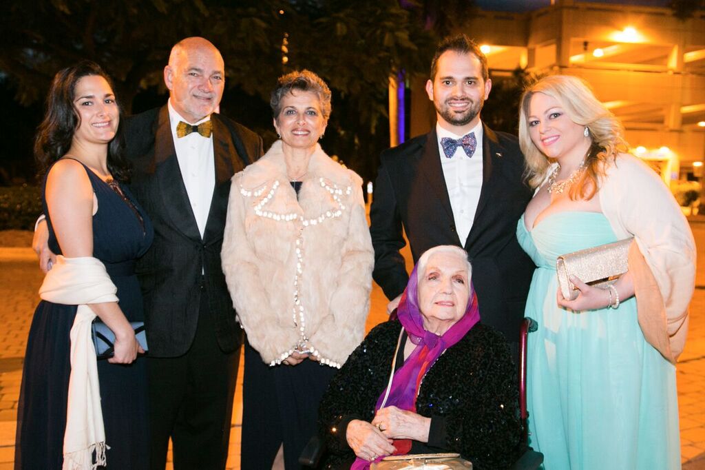 Maria Miniaci, NSU Trustee Albert Miniaci, Beatriz Miniaci, Rose ...