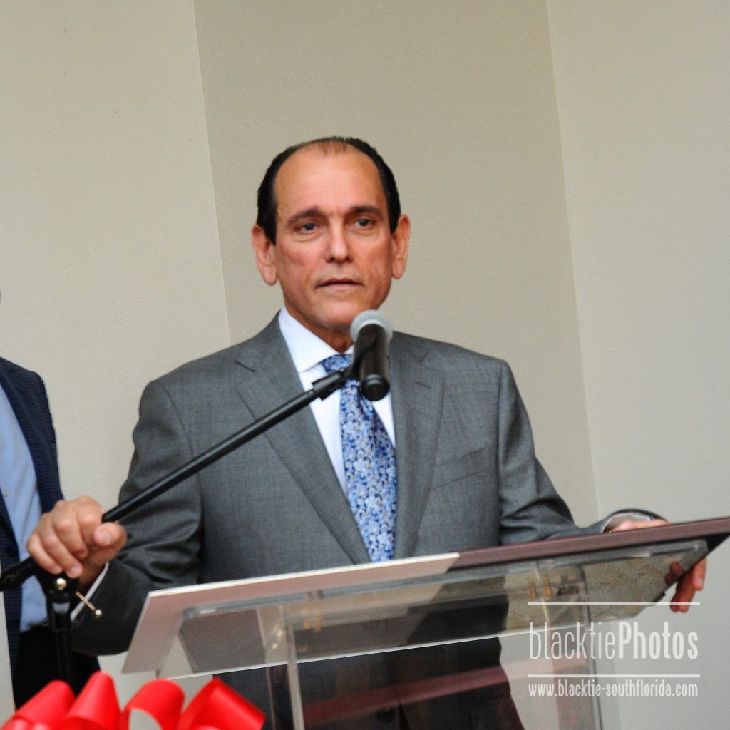 Coral Gables Mayor Raul Valdes-Fauli, Coral Gables Commissioner Michael ...