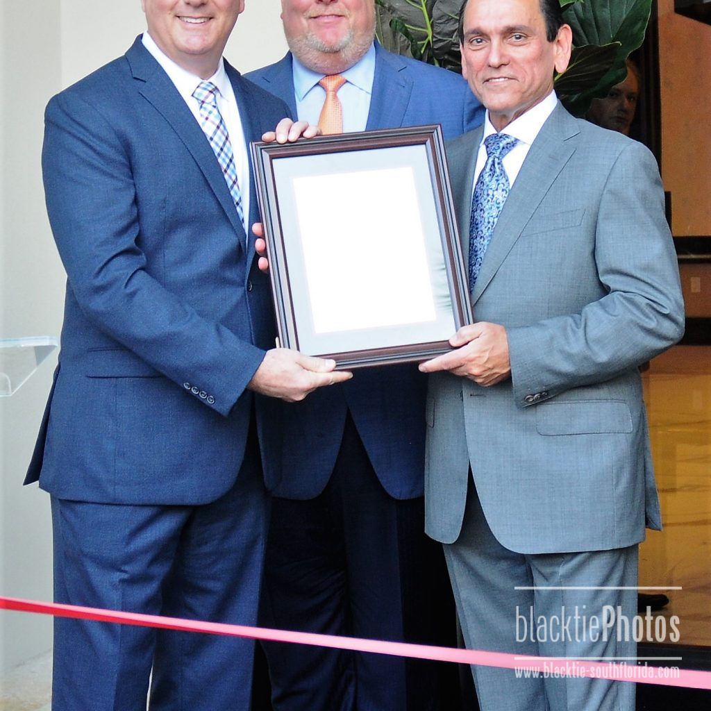 Coral Gables Mayor Raul Valdes-Fauli, Coral Gables Commissioner Michael ...