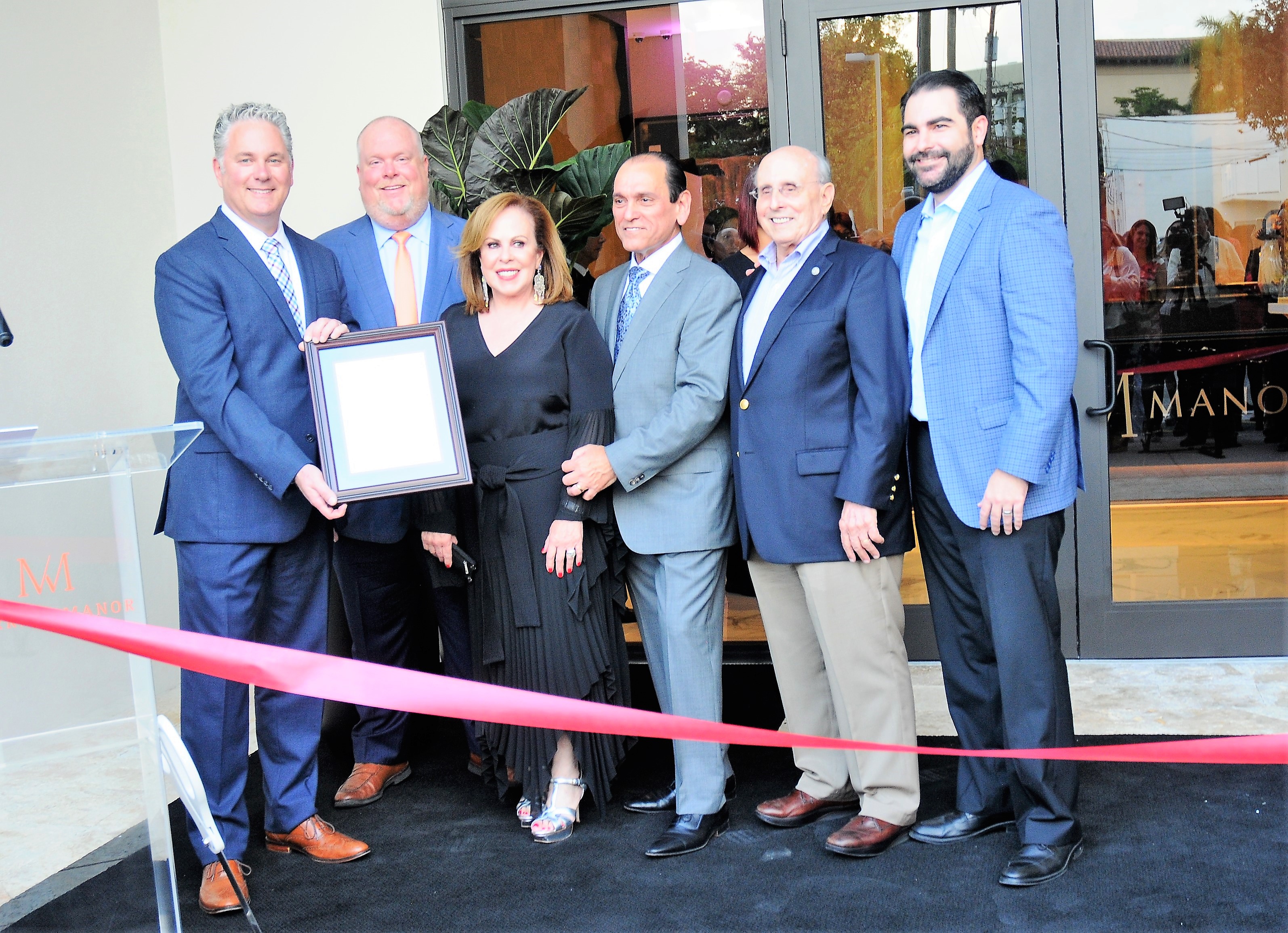 Coral Gables Mayor Raul Valdes-Fauli, Coral Gables Commissioner Michael ...